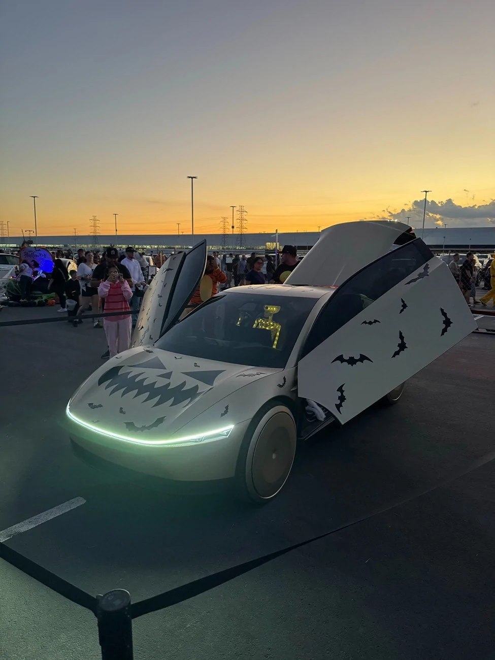 Cybercab Halloween Costume by Tesla | Cybercab Robotaxi Forum